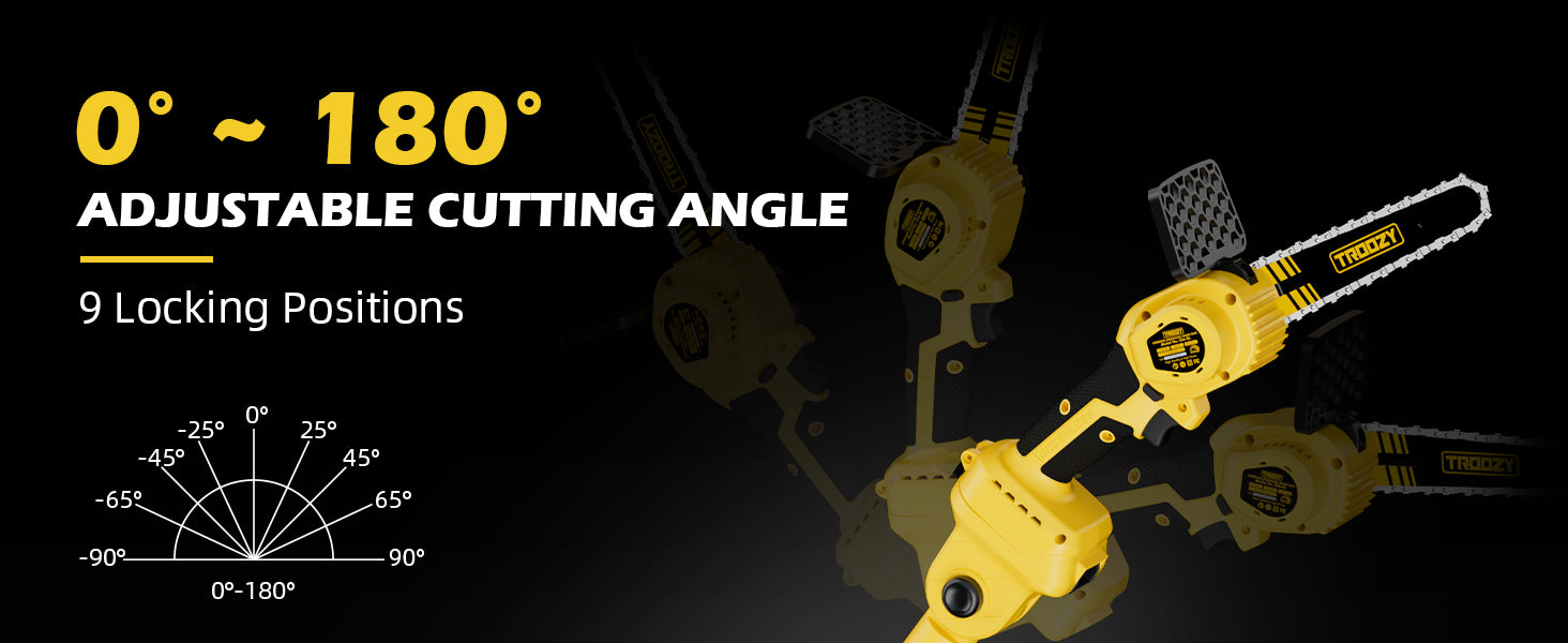 TROOZY Mini Chainsaw Cordless 6 Inch – Troozy